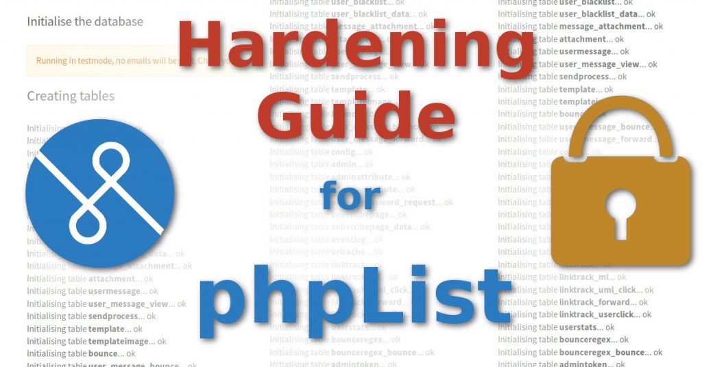 Hardening Guide for phpList - Michael Altfield's Tech Blog