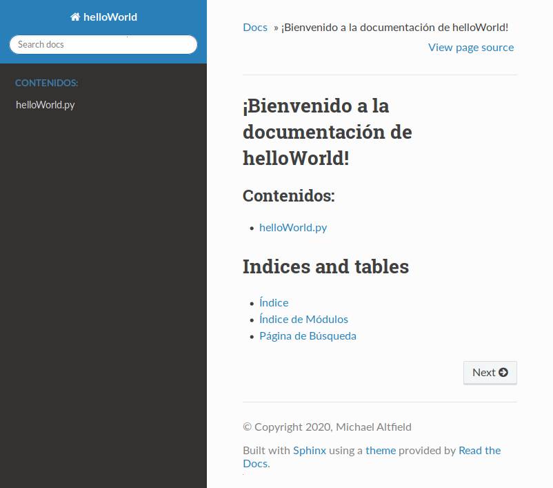 Continuous Documentation Hosting Read The Docs On Github Pages 22 Michael Altfields Tech Blog