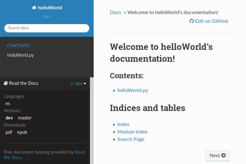 Continuous Documentation Hosting Read The Docs On Github Pages 22 Michael Altfields Tech Blog